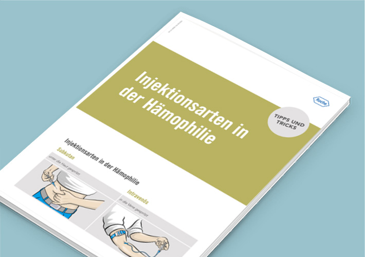 Informationsblätter, Flyer und Broschüren für Betroffene